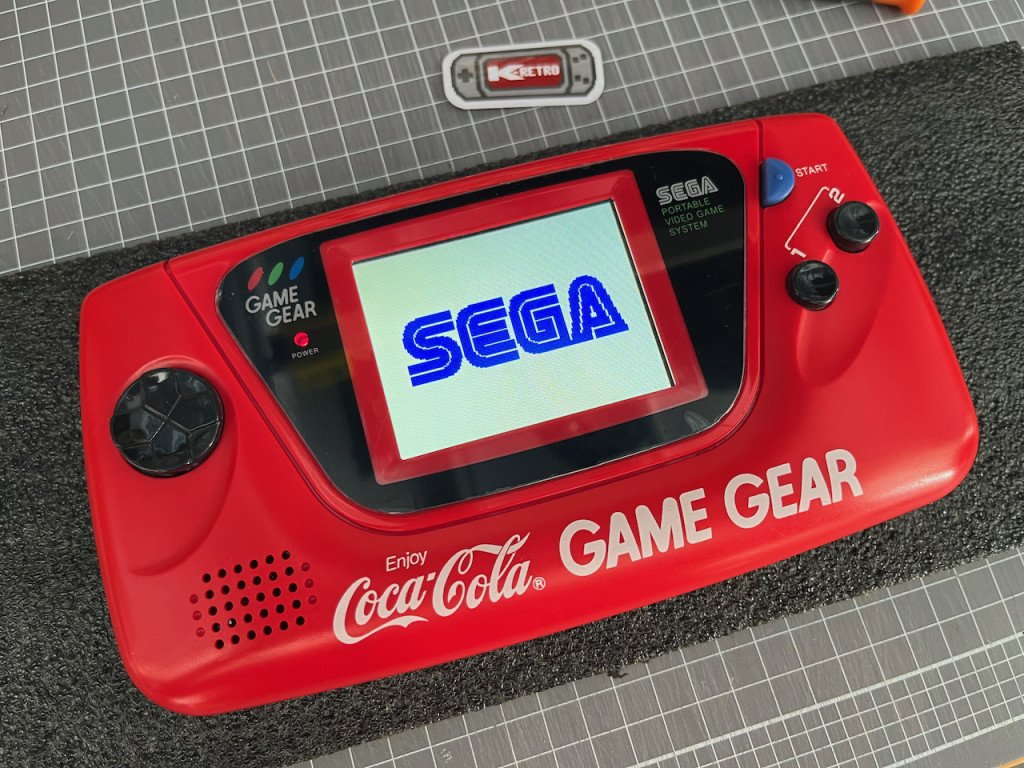 Sega Game Gear Mod/Refurb Mod Type Refurb and Screen Install