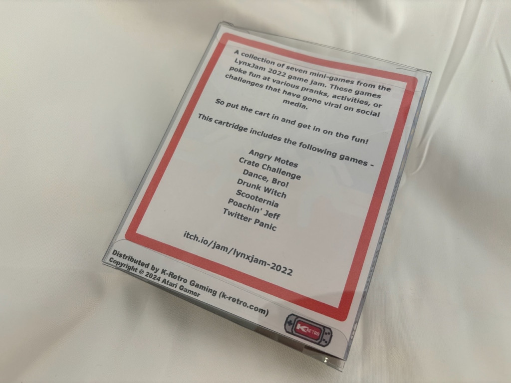 LynxJam 2022 - Millennial Games Game Release Boxed with Cartridge