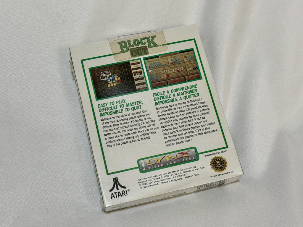 Block Out [Atari Lynx]