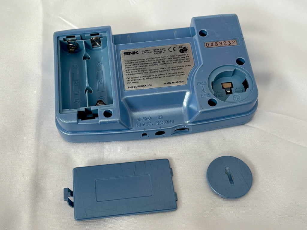 Neo Geo Pocket Color Console - Recapped and Modded with SuperOSD IPS ...