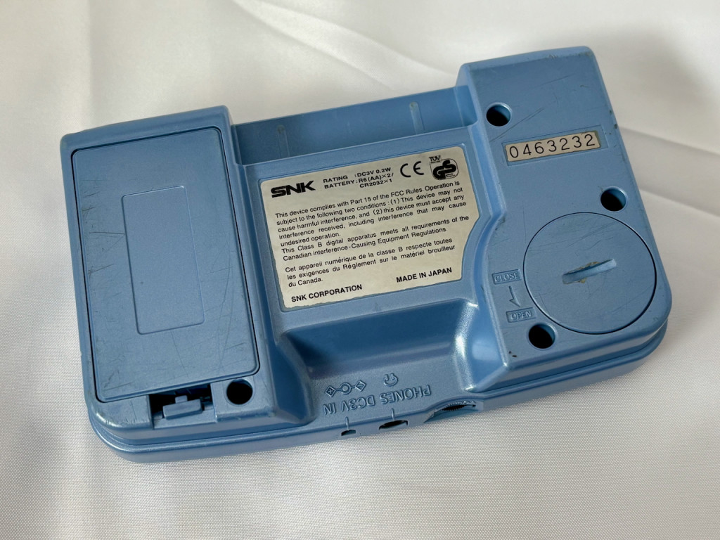 Neo Geo Pocket Color Console - Recapped and Modded with SuperOSD IPS ...