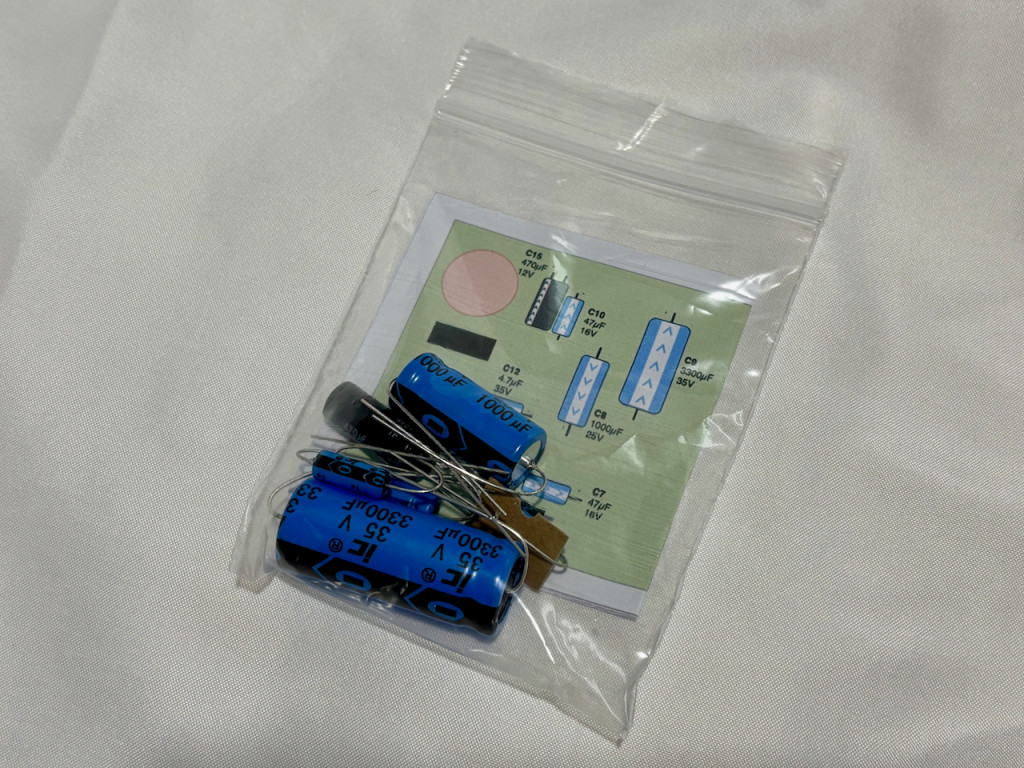 Capacitor Replacement Kit for Texas Instruments TI/99 4A PSU