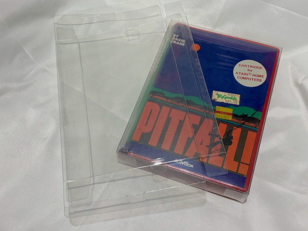 Game Box Protector PET Sleeve for "Big Box" Atari Lynx and Atari 2600 Games