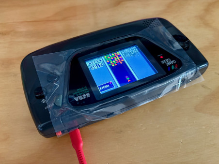Sega Game Gear - Recapped and Modded with BennVenn IPS HD Screen, USB-C Power and Glass Lens