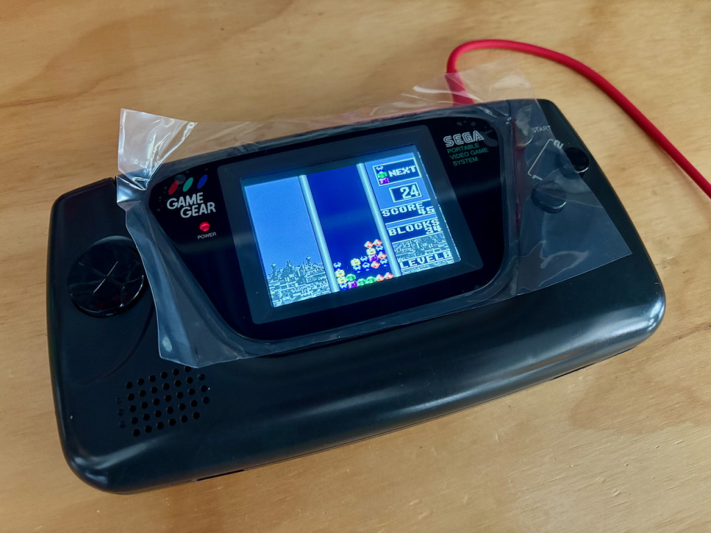 Sega Game Gear - Recapped and Modded with BennVenn IPS HD Screen, USB-C Power and Glass Lens