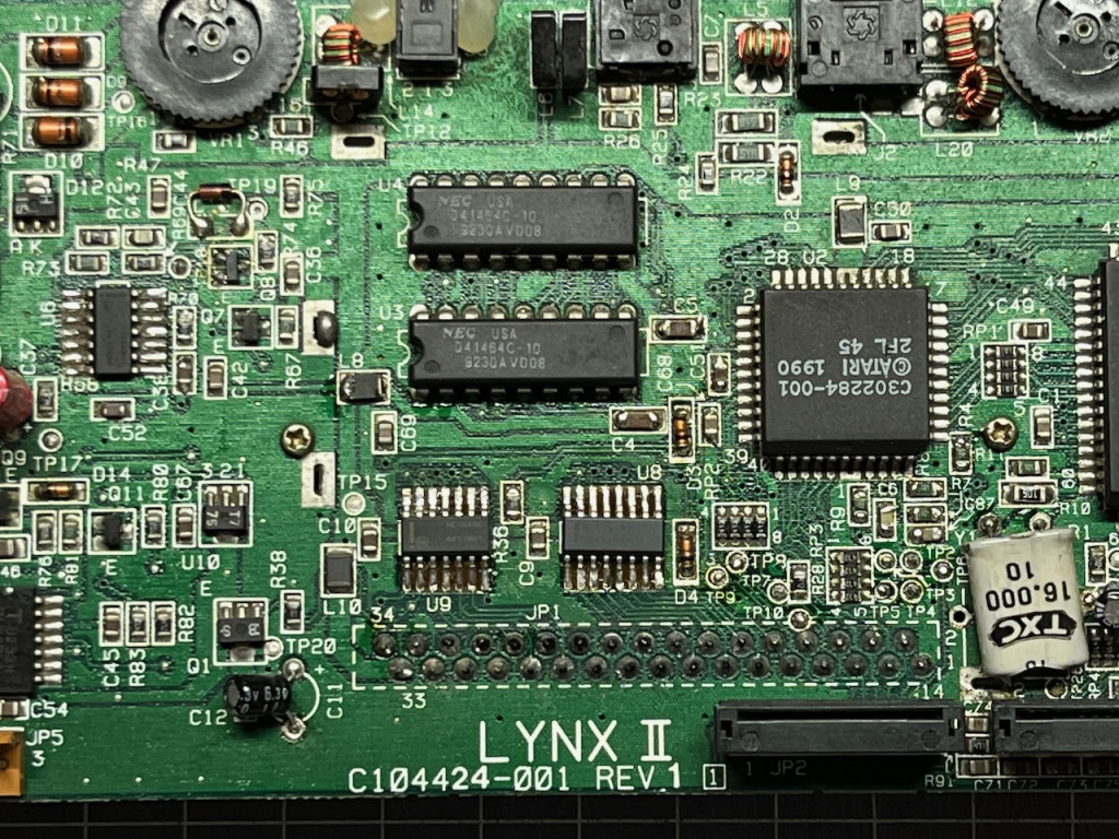 Cartridge I/O Circuit Replacement Kit for Atari Lynx