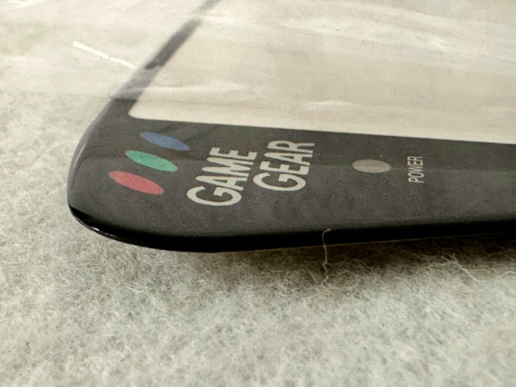 Screen Lens for Sega Game Gear - Glass Tapered Edge