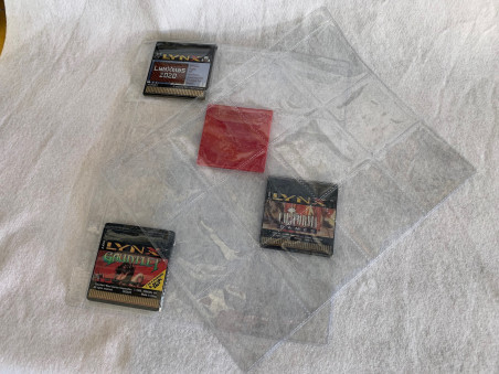 Ring Binder Insert for Atari Lynx Cartridges