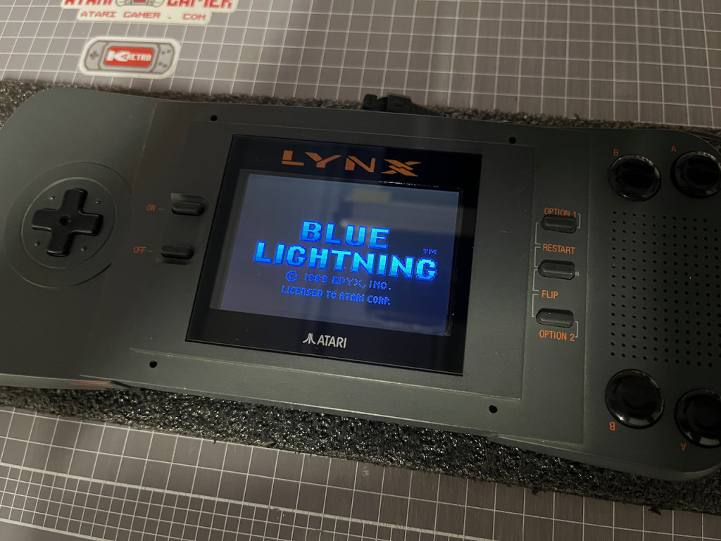 Atari Lynx 1 - Recapped and Modded with BennVenn LCD